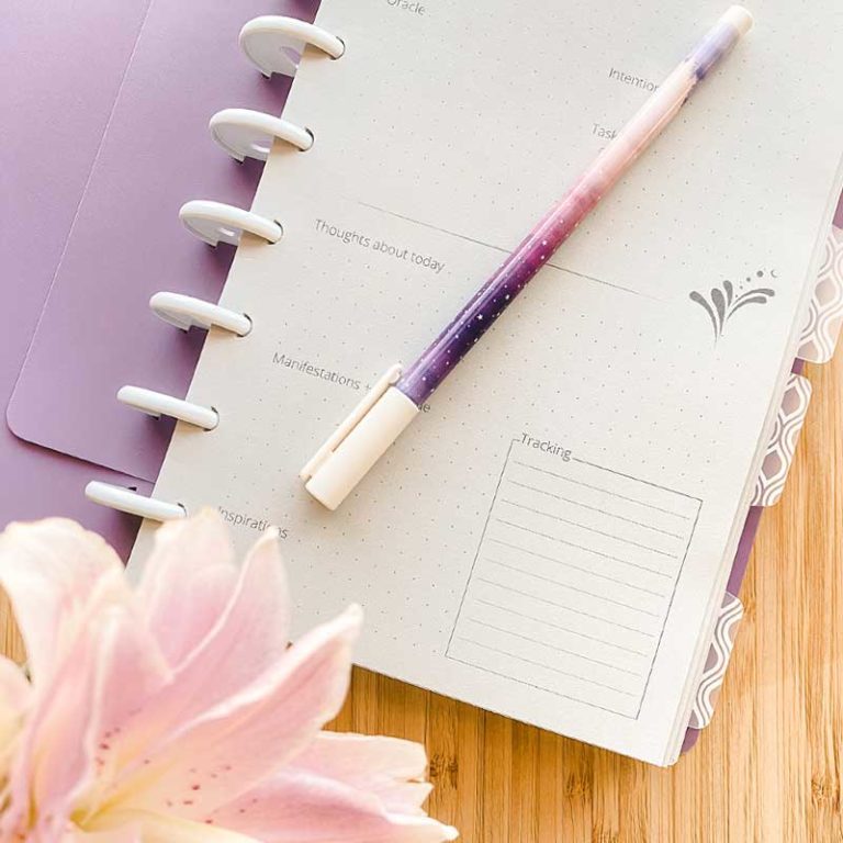 Moon Journal Planner Printable - Moon and Craft