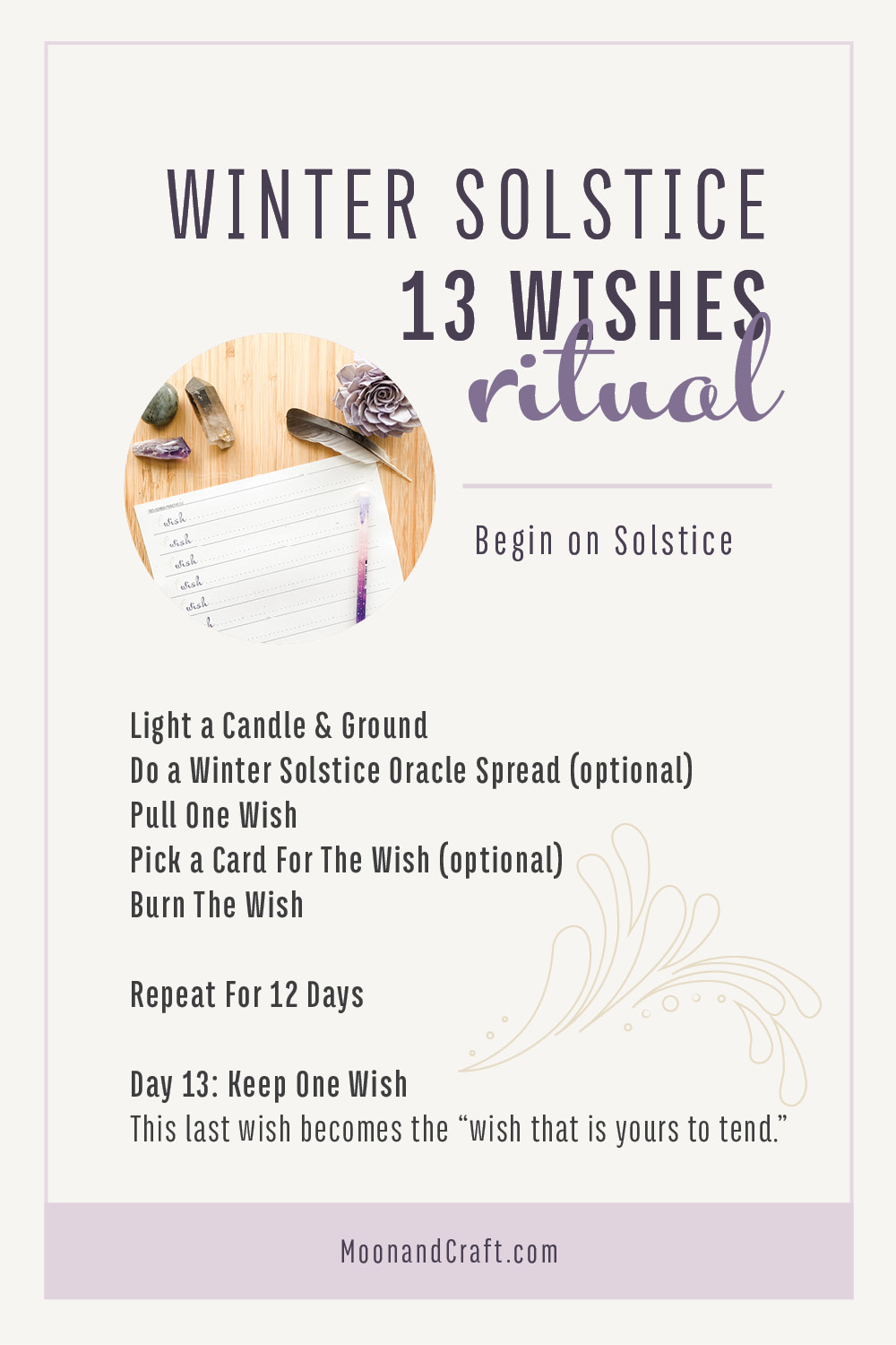13 Wishes Ritual for Winter Solstice: How to Begin